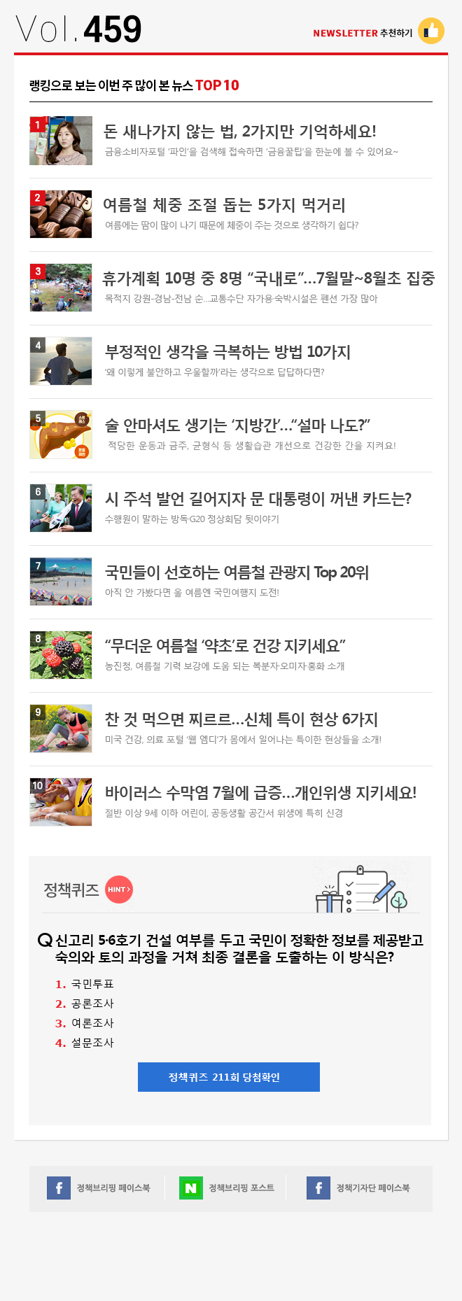 [Vol.459] 돈 새나가지 않는 법, 2가지만 기억하세요! | 뉴스레터 목록보기 | 뉴스레터 | 정책플러스 | 대한민국 정책브리핑