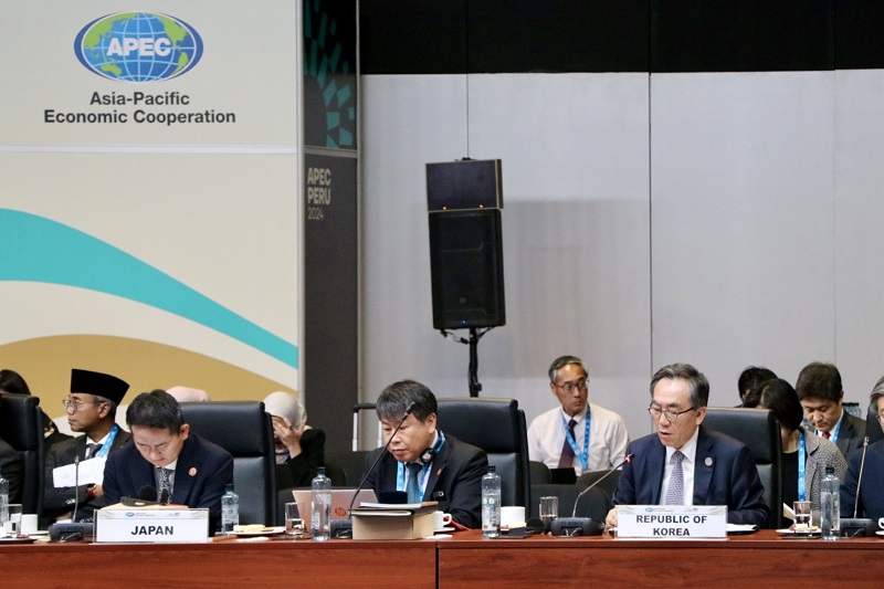 조 외교장관 “APEC 최초 디지털 장관회의 개최…디지털 생태계 구축” - TOP50 | 뉴스 | 대한민국 정책브리핑